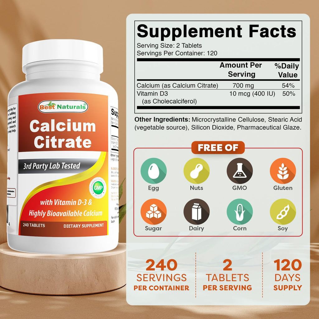 best calcium supplement for bones