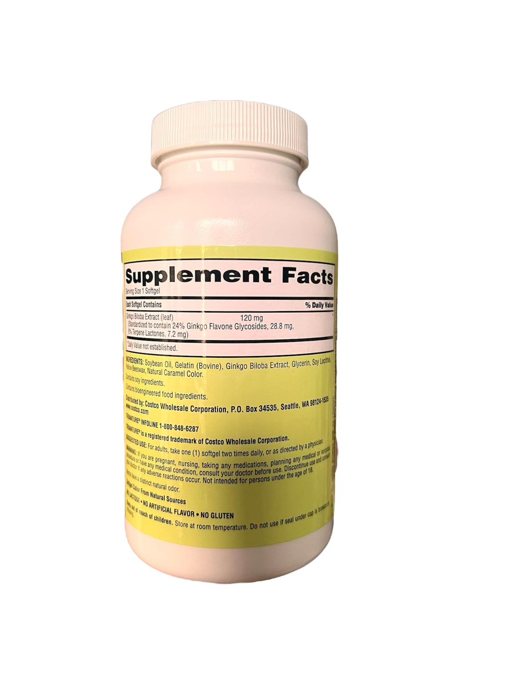 best ginkgo biloba softgel for health