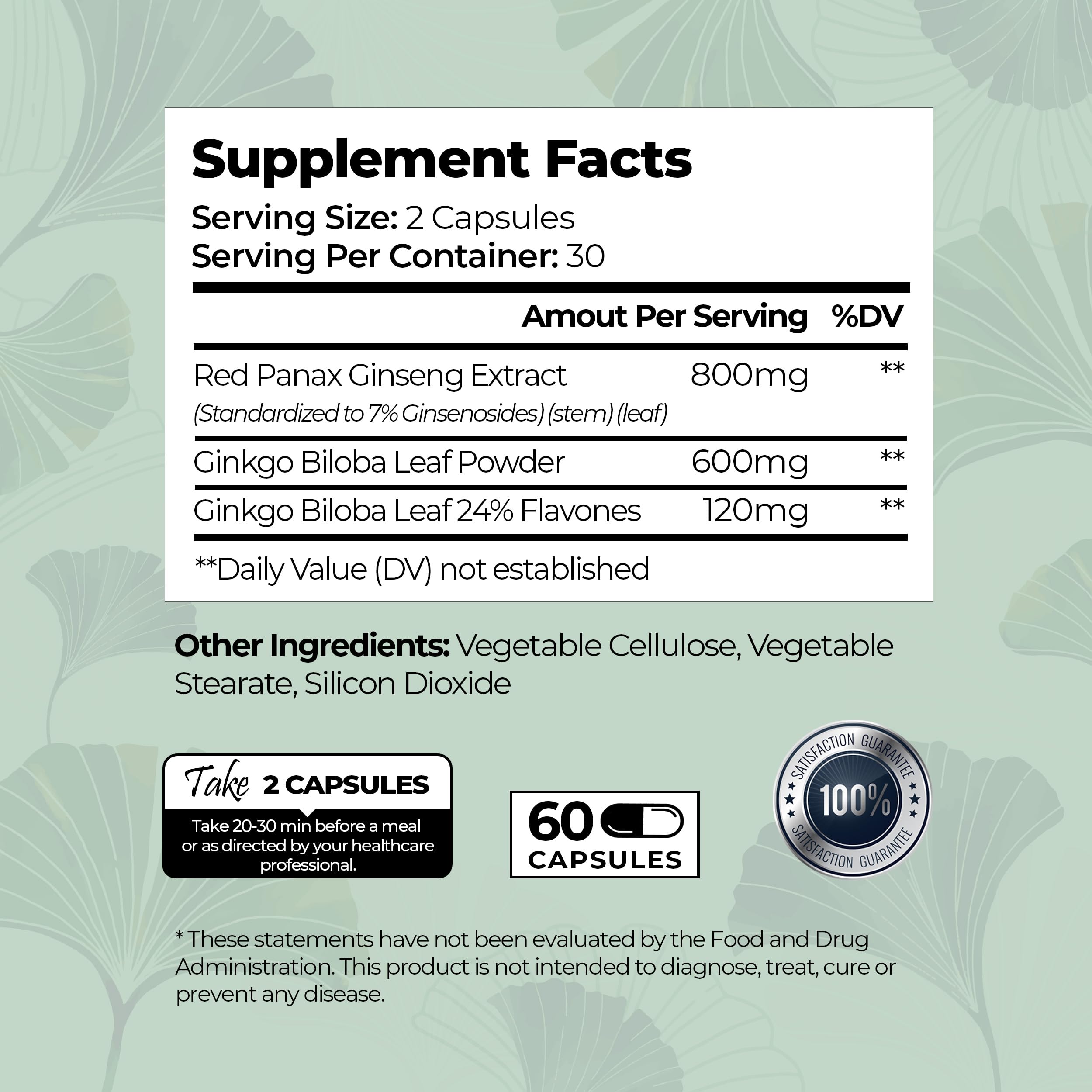 best ginkgo biloba tablet for focus