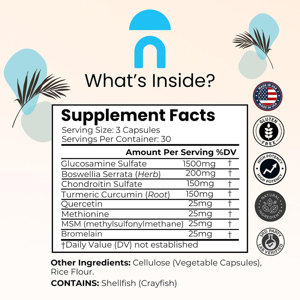 best glucosamine chondroitin for joints
