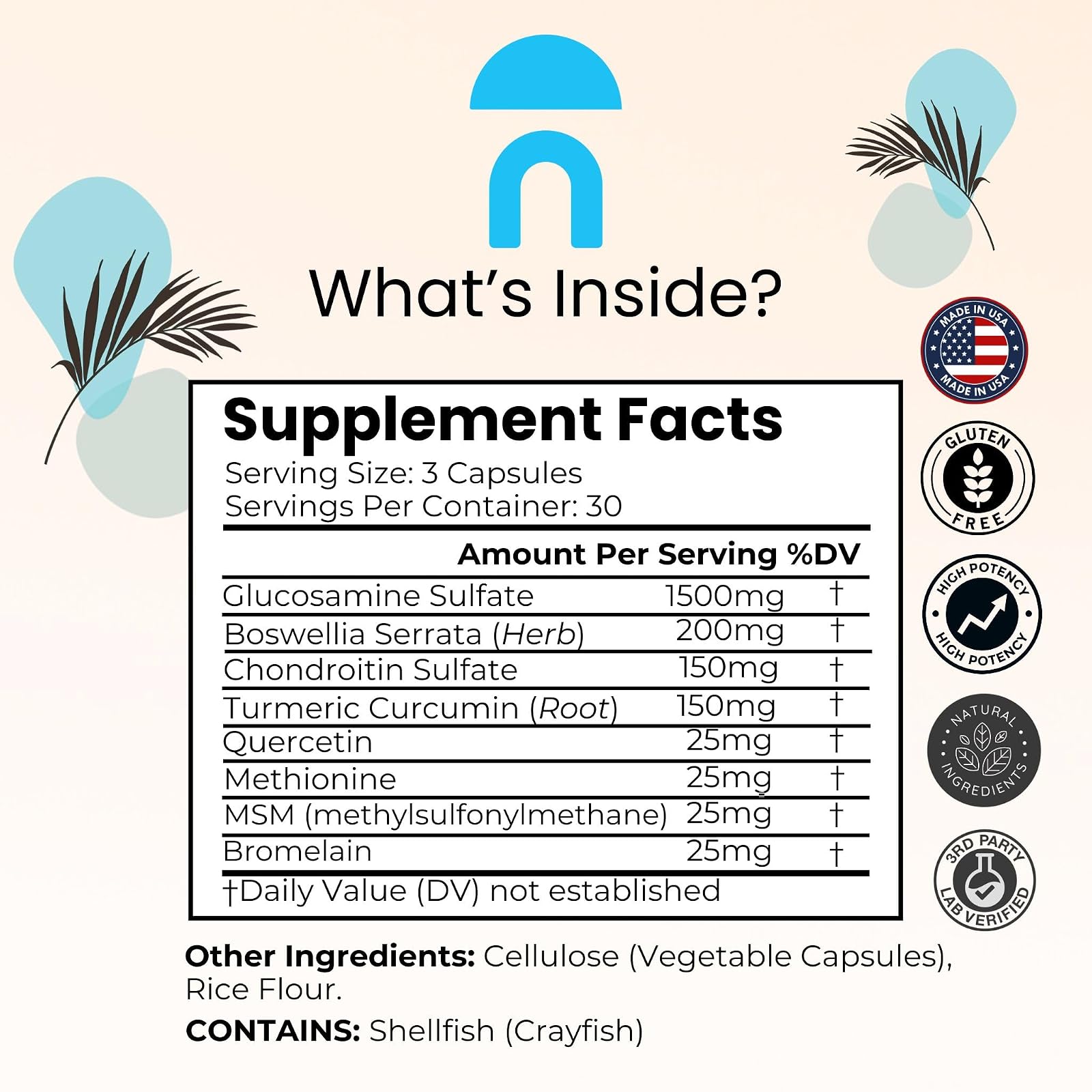 best glucosamine chondroitin for joints