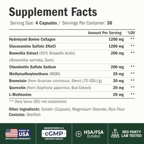 best glucosamine chondroitin for mobility