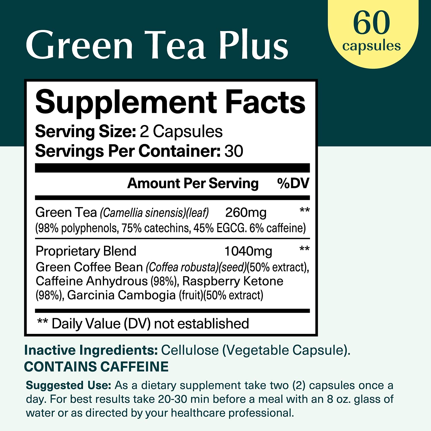 best green tea supplement Canada