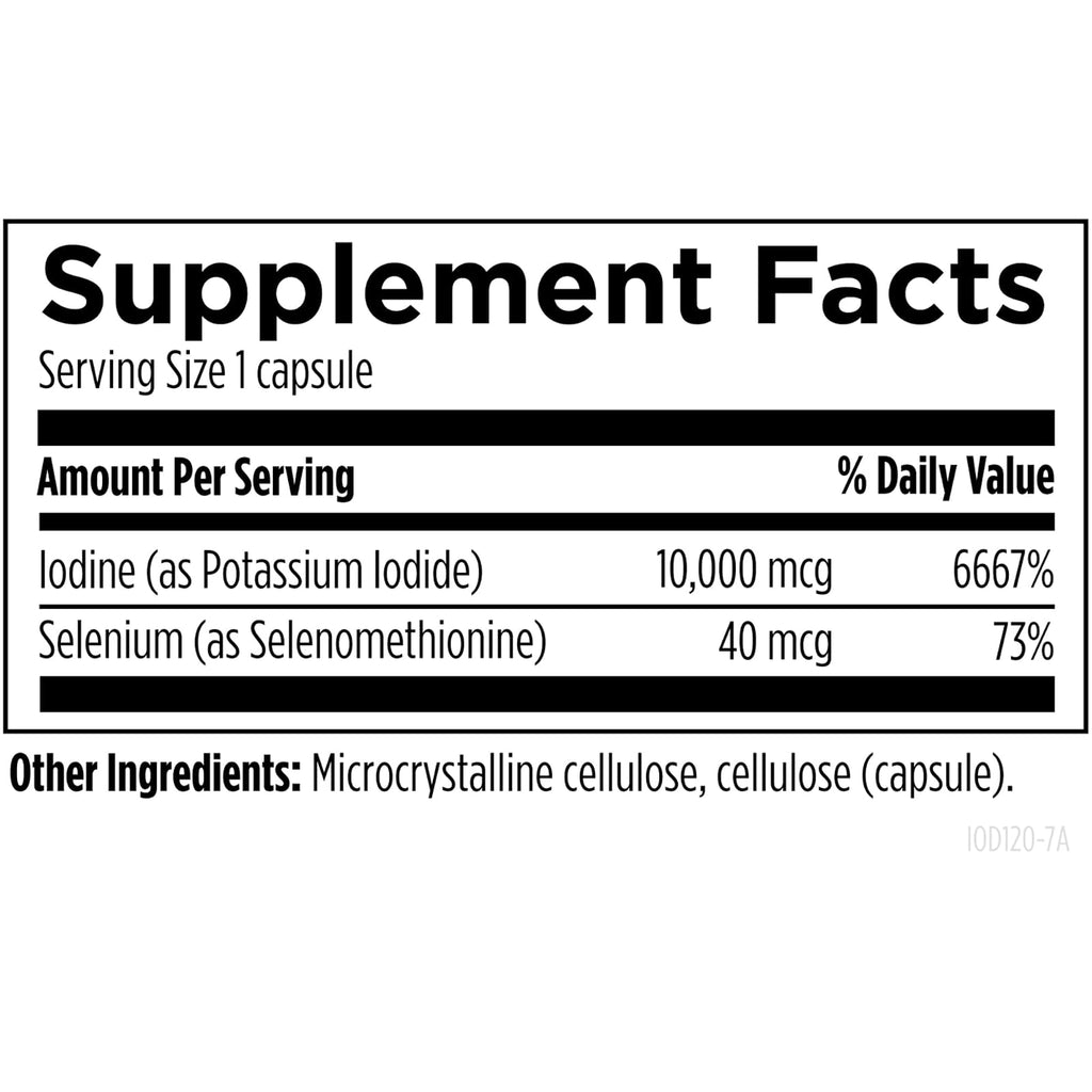 best iodine supplement for health