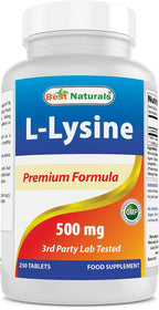 best l-lysine supplement for health