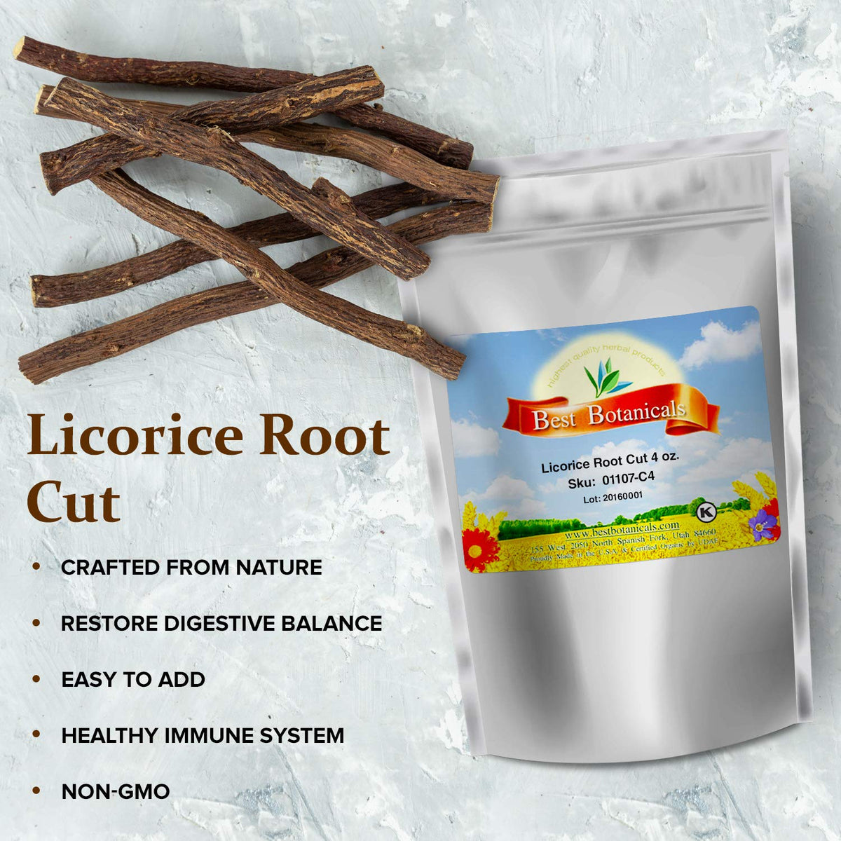best licorice root cut for digestion