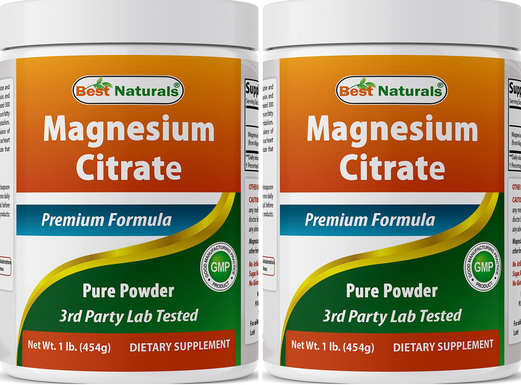 best magnesium citrate powder supplement