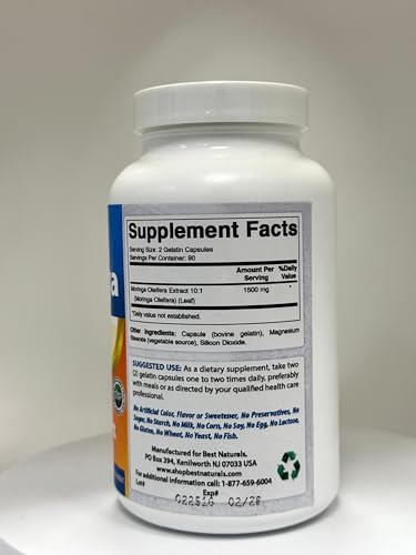 best Moringa capsules for health