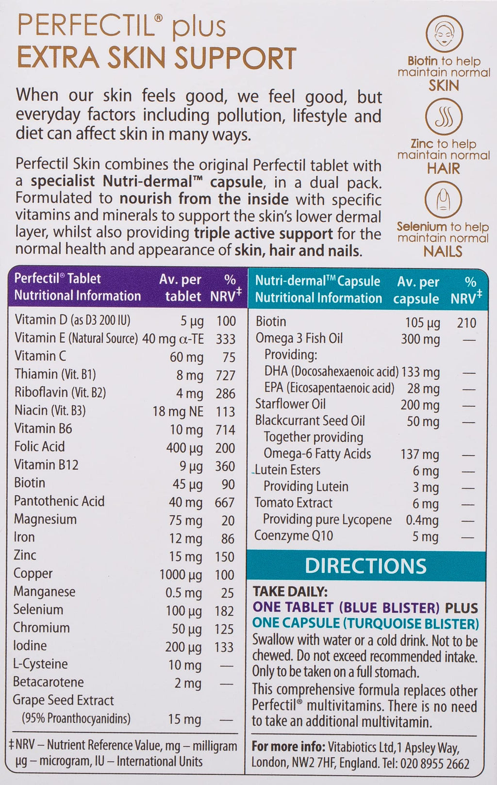 best multivitamins for skin health