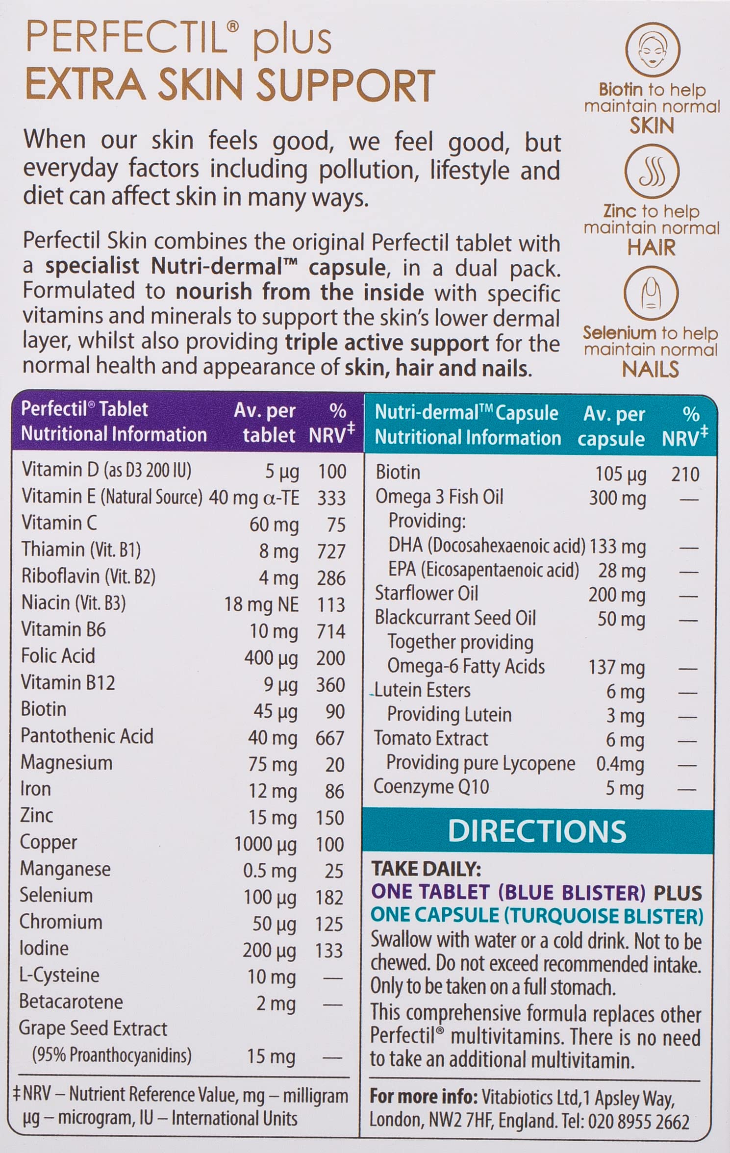 best multivitamins for skin health
