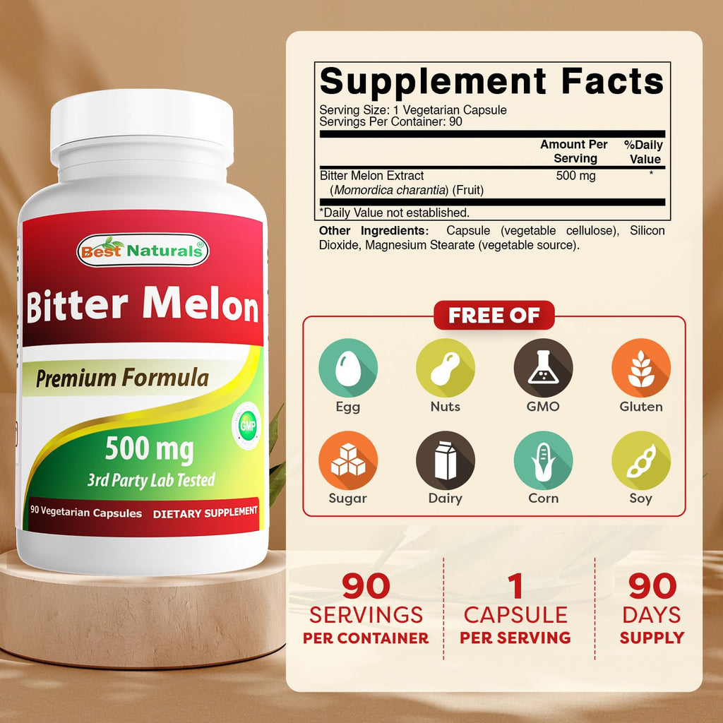 Best multivitamins with bitter melon