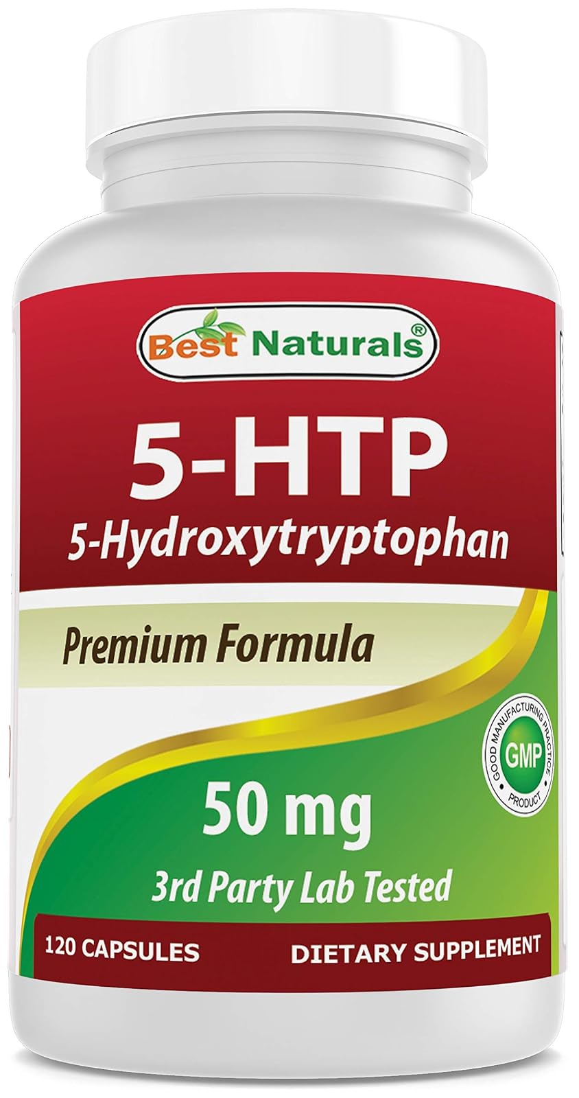 Best Naturals 5-HTP mood support capsules