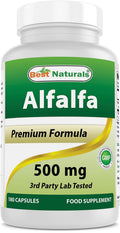 Best Naturals alfalfa capsules for energy