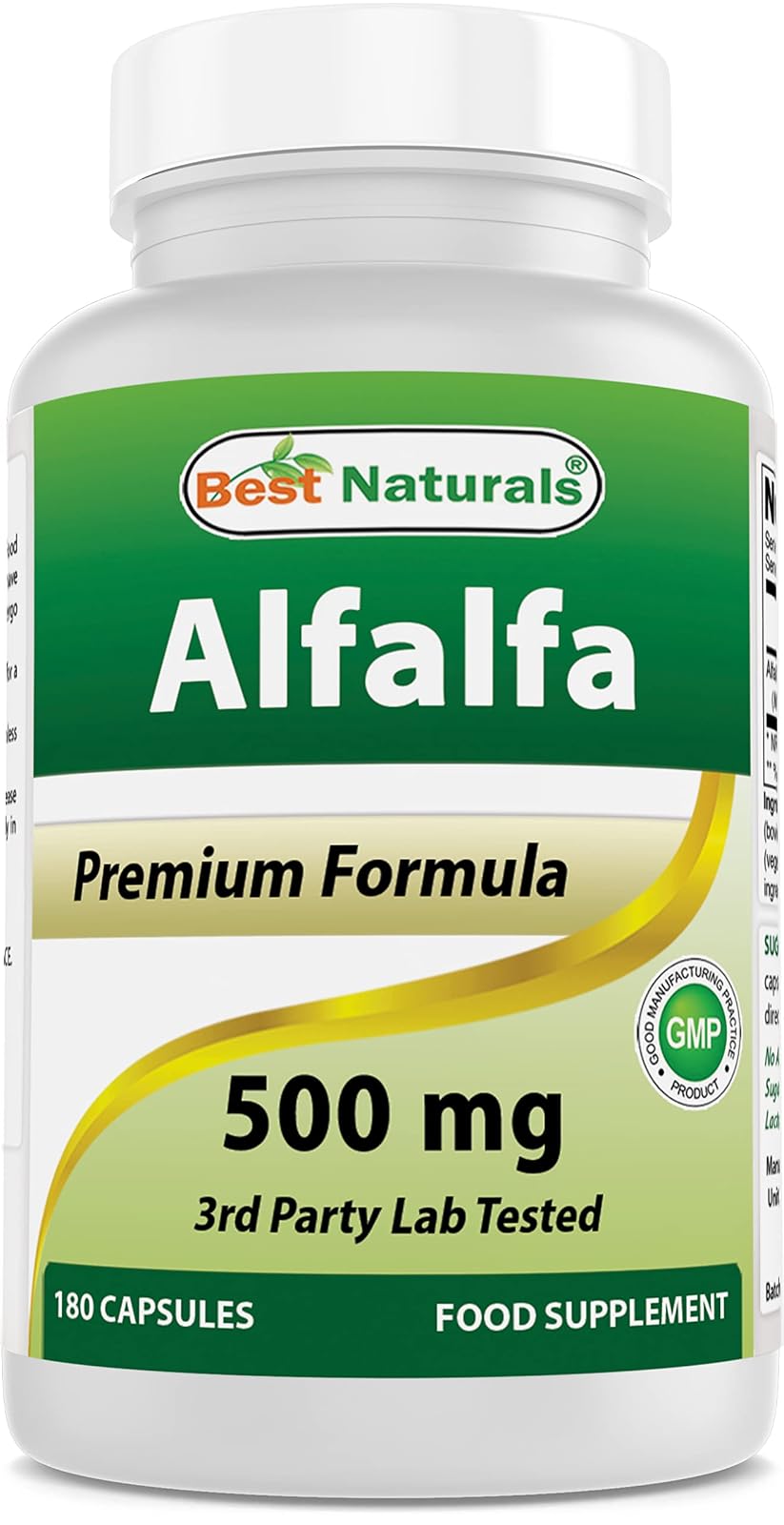 Best Naturals alfalfa capsules for energy