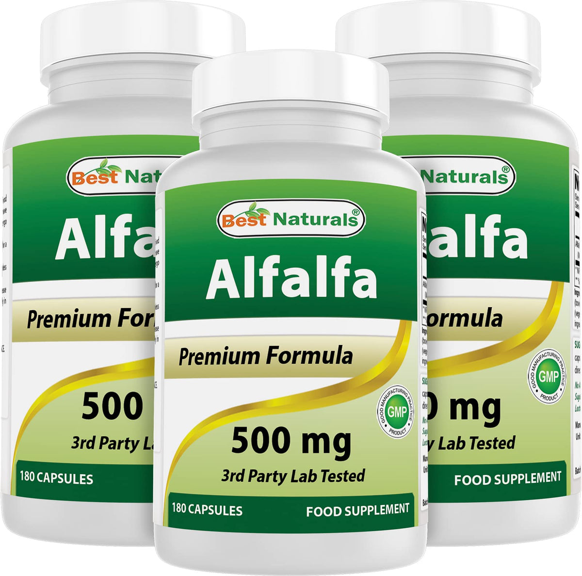 Best Naturals alfalfa capsules for energy