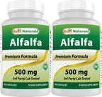 Best Naturals alfalfa capsules for energy