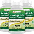 Best Naturals ashwagandha capsules for stress relief