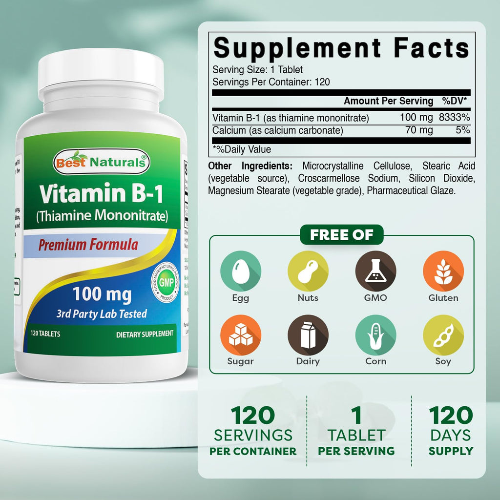 Best Naturals B1 supplement