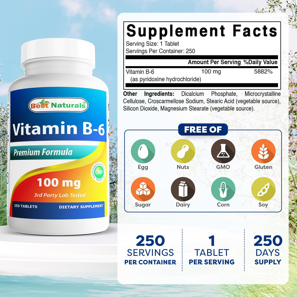 Best Naturals B6 supplement