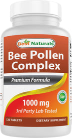 Best Naturals bee pollen complex benefits