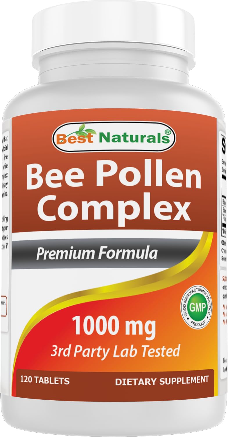 Best Naturals bee pollen complex benefits