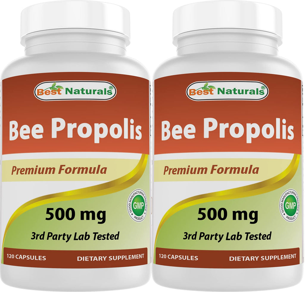 Best Naturals bee propolis capsules