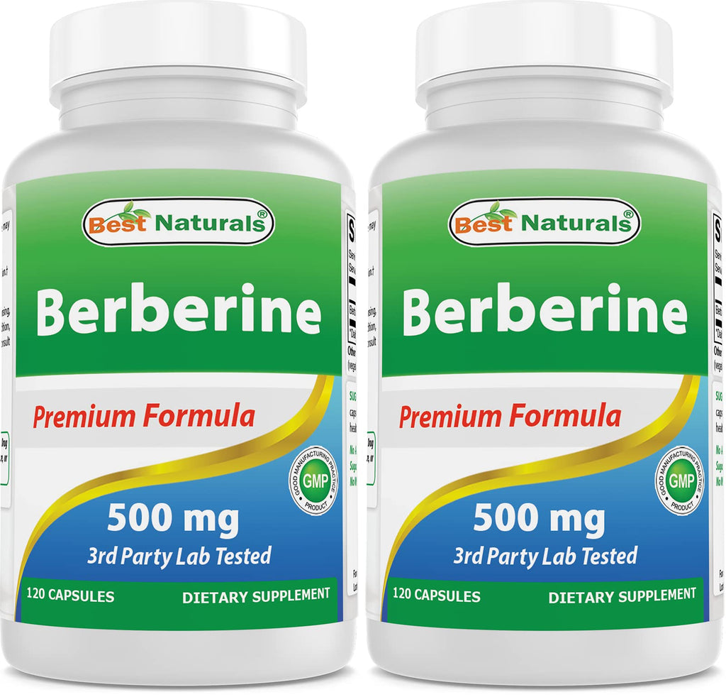 best naturals berberine 500 mg capsules