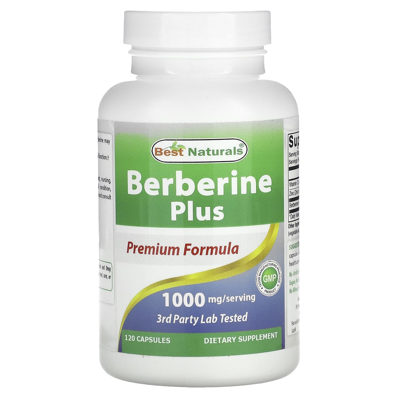 Best Naturals Berberine Plus capsules