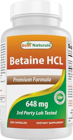 Best Naturals Betaine HCL capsules