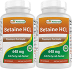 Best Naturals Betaine HCL capsules