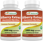 Best Naturals Bilberry capsules for vision