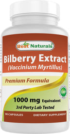 Best Naturals bilberry extract capsules