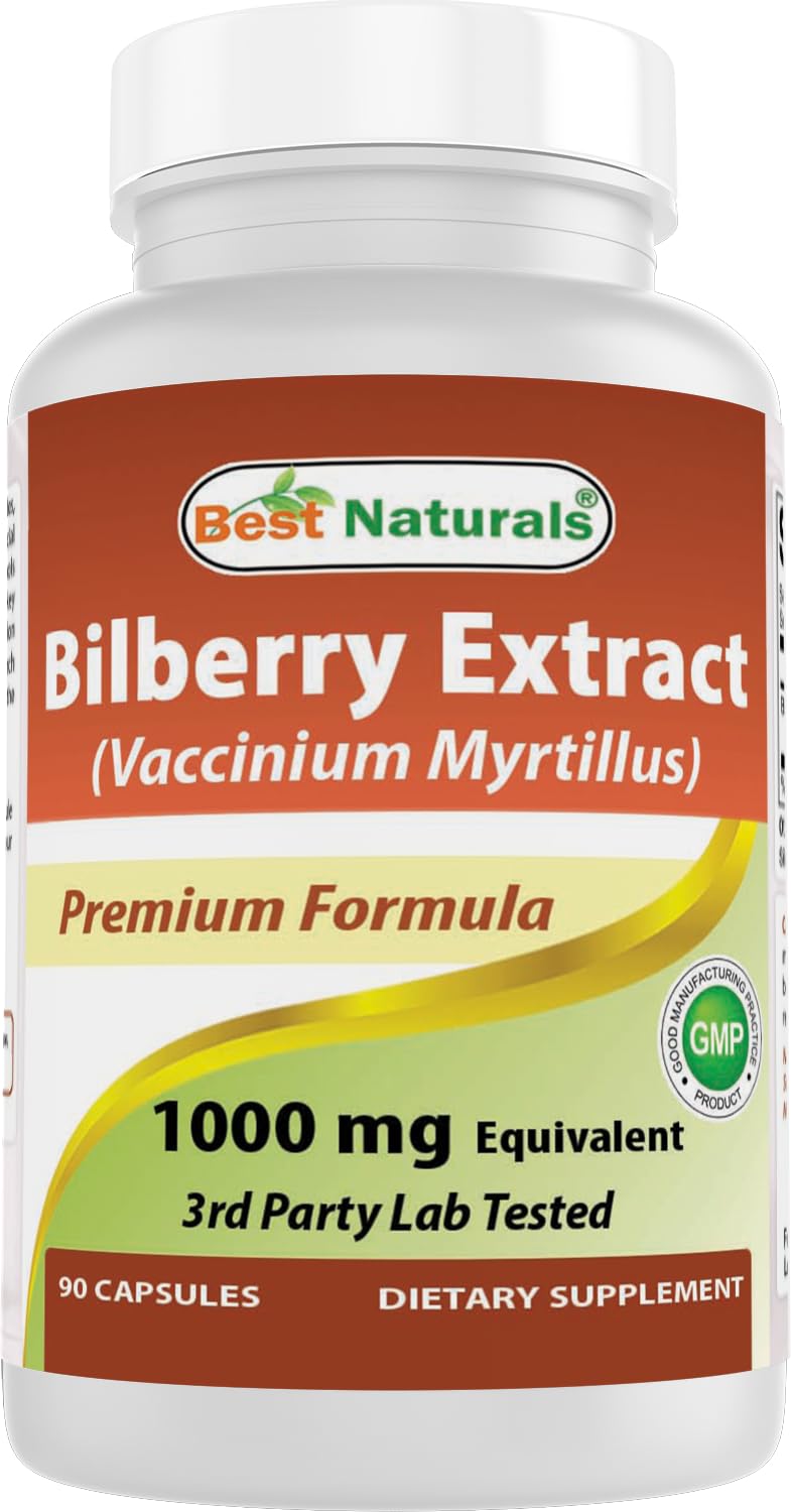 Best Naturals bilberry extract capsules