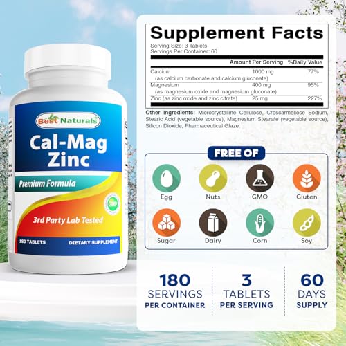 best naturals calcium benefits