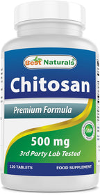 Best Naturals Chitosan dietary fiber supplement