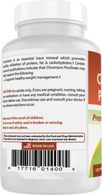 best naturals chromium for overall wellness