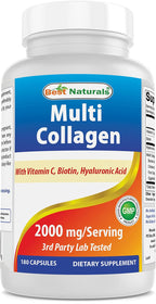 Best Naturals collagen capsules for beauty