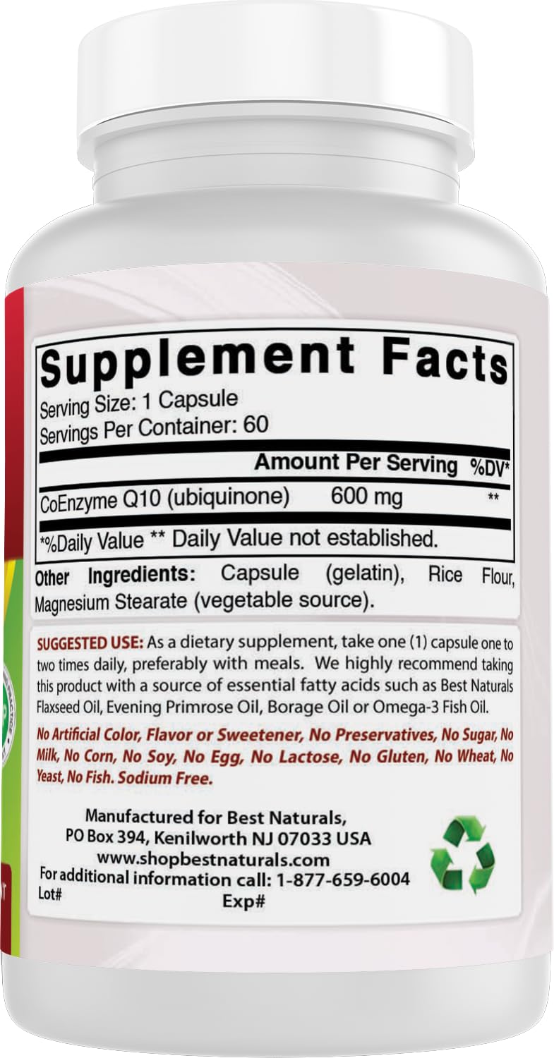 best naturals coq10 benefits