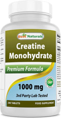 Best Naturals creatine monohydrate tablets