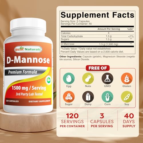 Best Naturals D-Mannose supplement