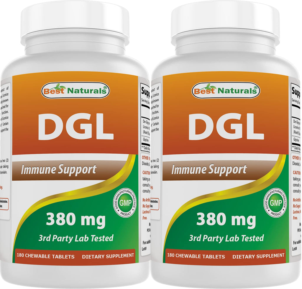 Best Naturals DGL chewable multivitamins