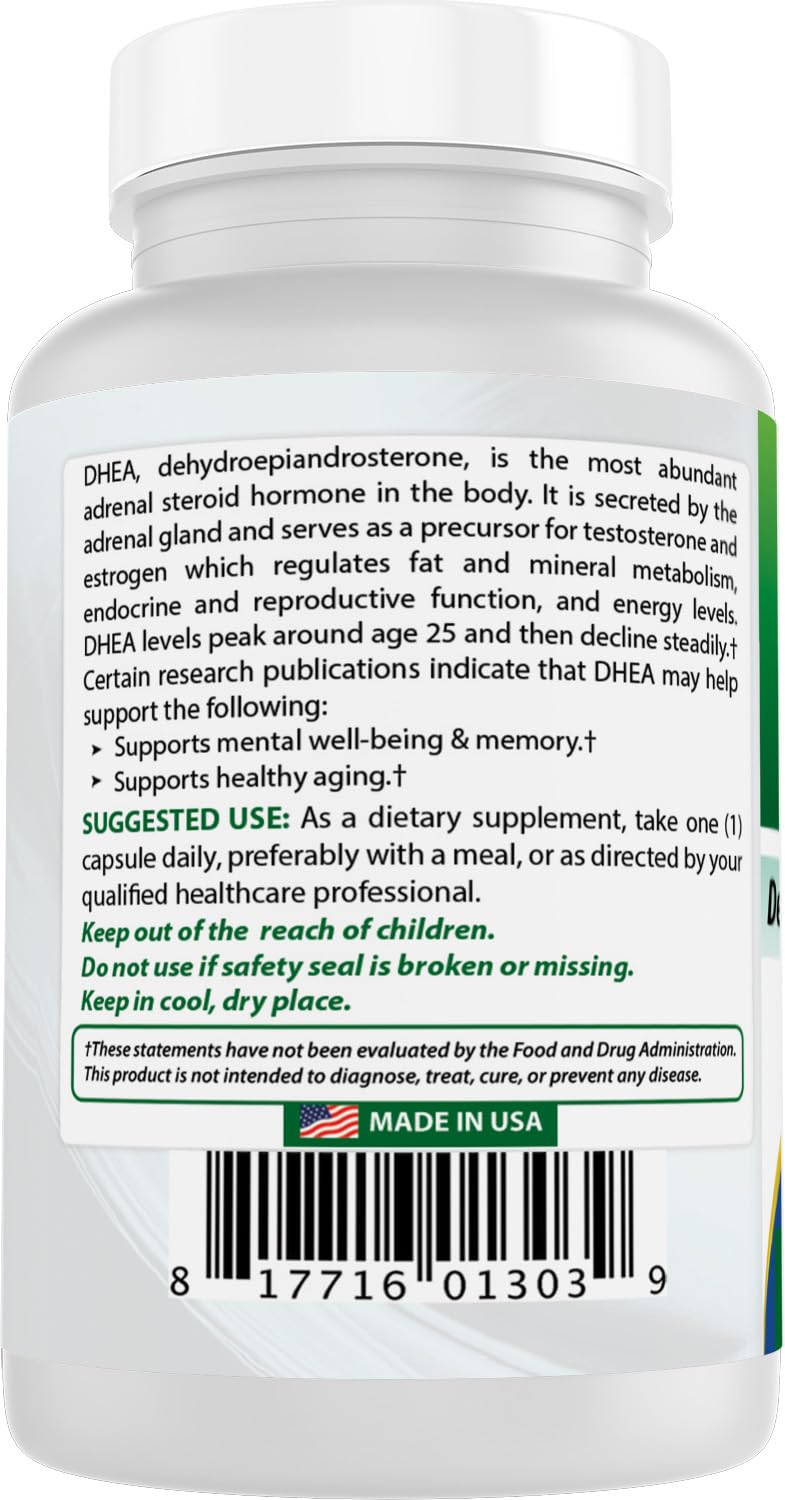 Best Naturals DHEA for overall health