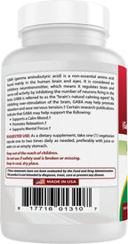 best naturals gaba for wellness