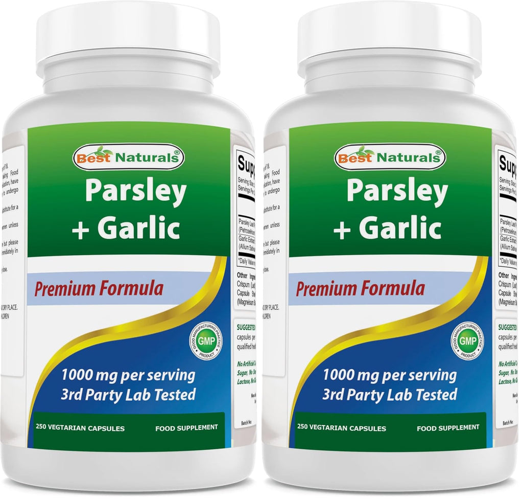 Best Naturals garlic supplement capsules