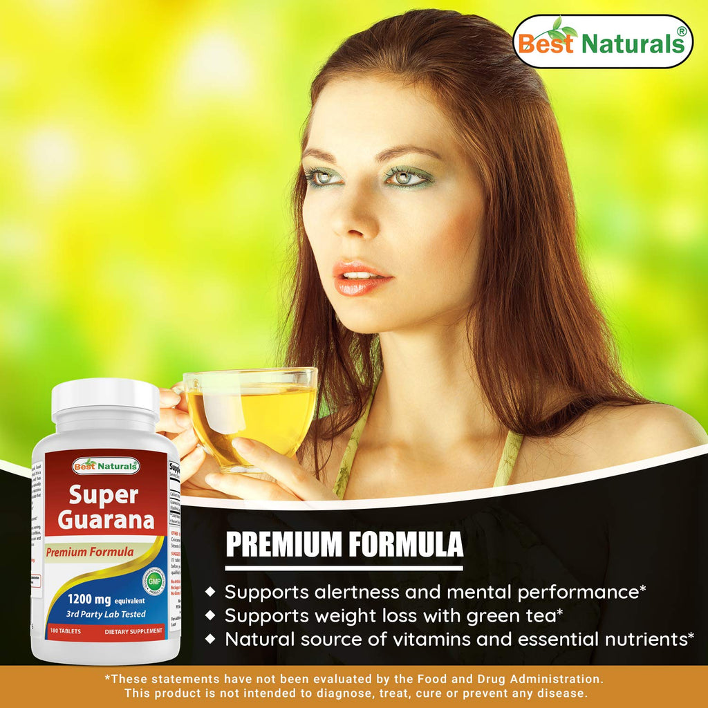 Best Naturals Guarana for workout support