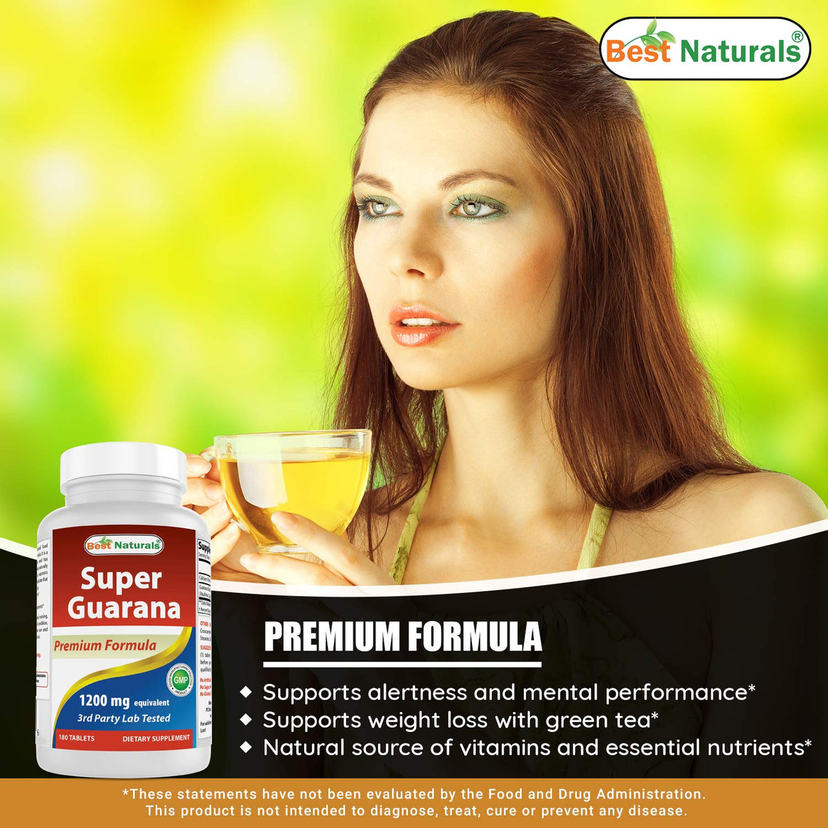 Best Naturals Guarana for workout support