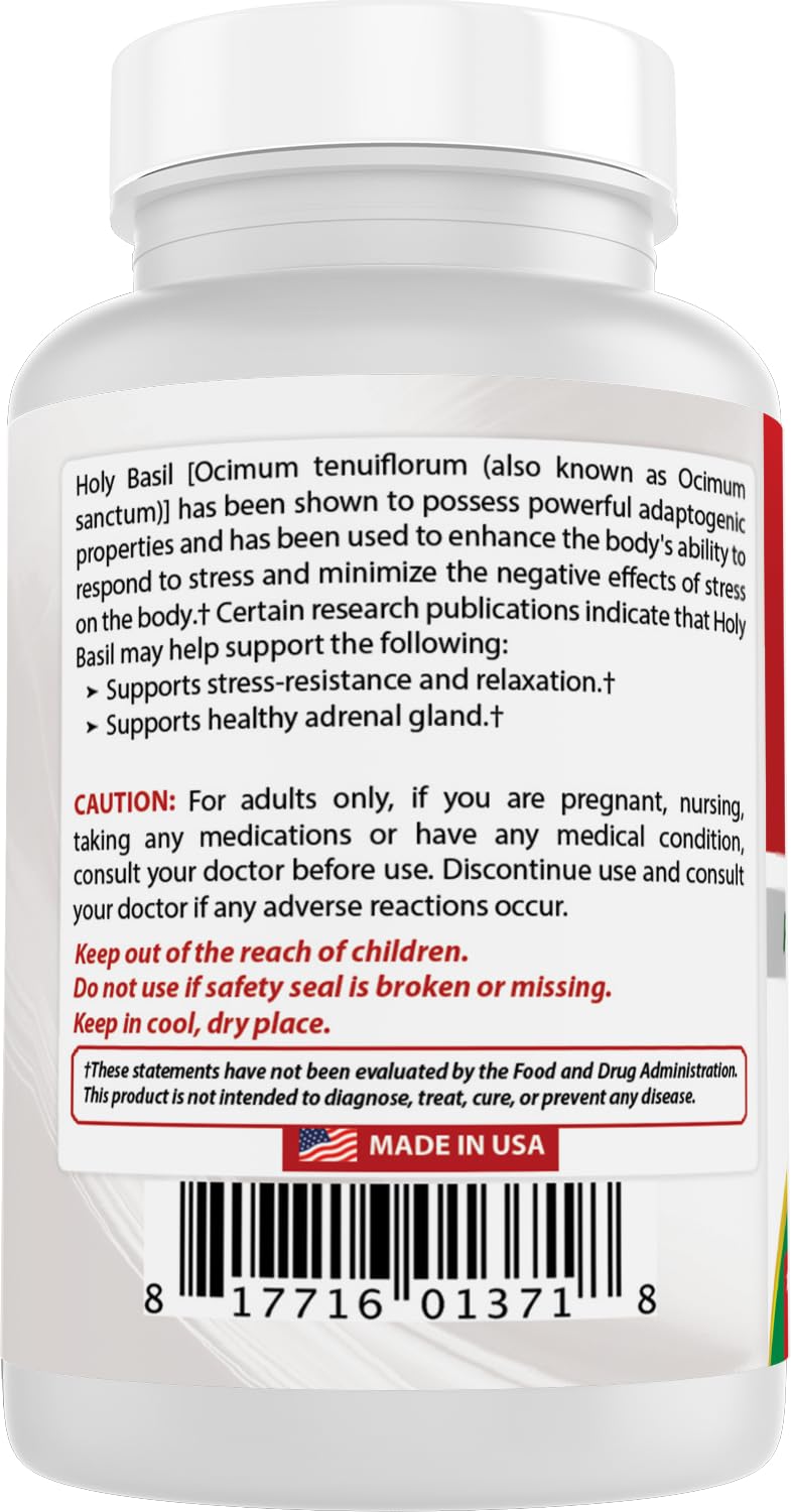 best naturals holy basil for vitality
