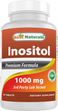 best naturals inositol 1000 mg tablets