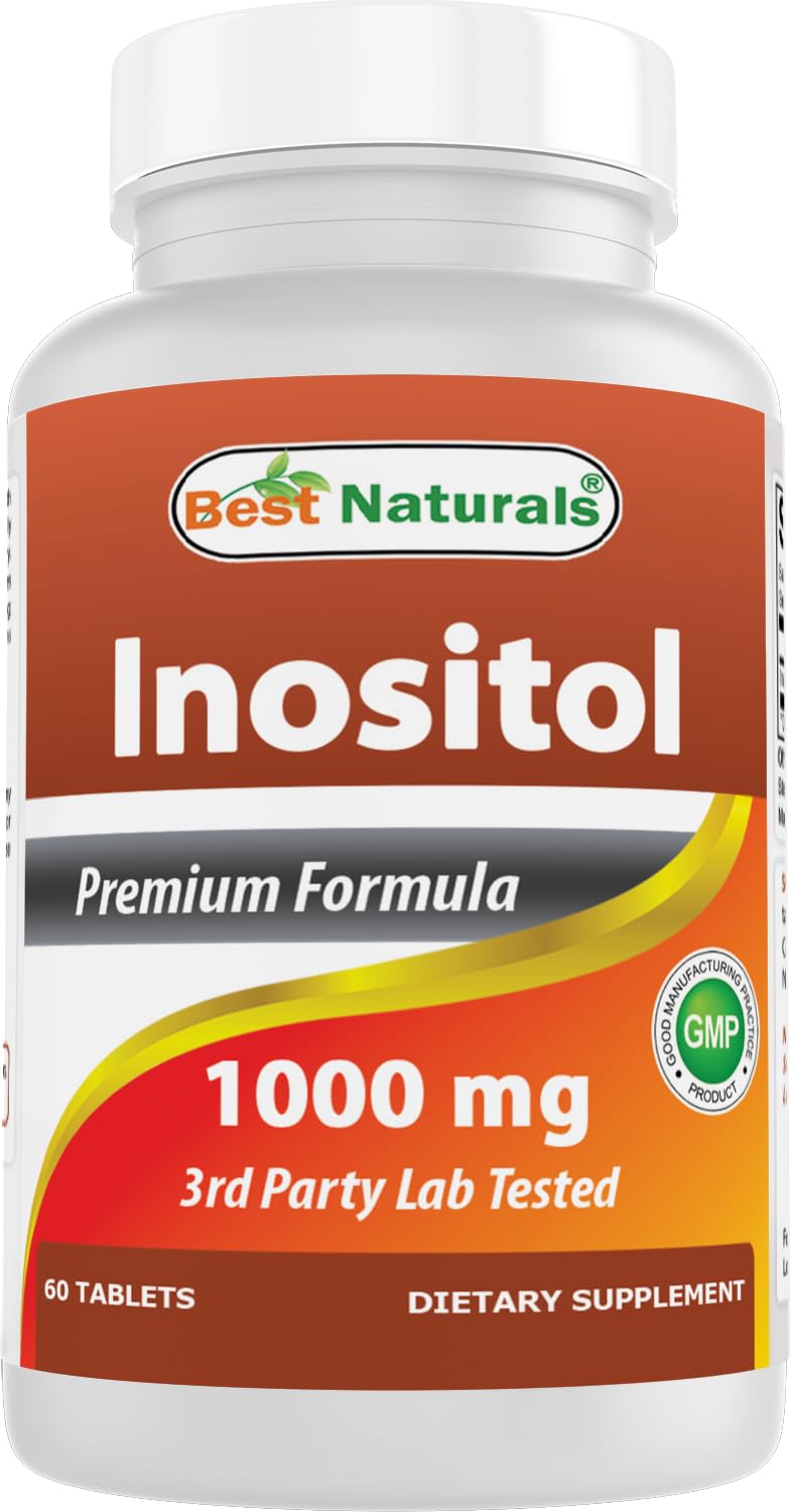 best naturals inositol 1000 mg tablets