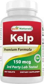 Best Naturals Kelp iodine supplement